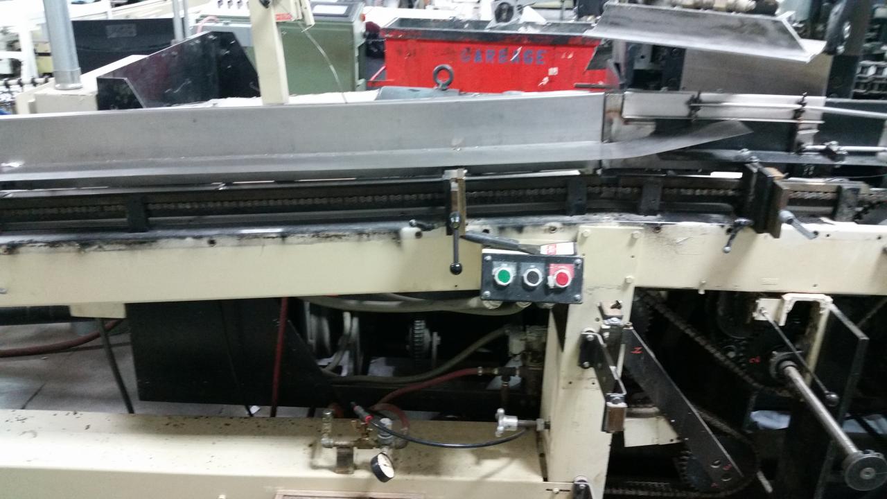 Lot #68: Harris UB11 Perfect Binder, 36 Station Gathering System ...